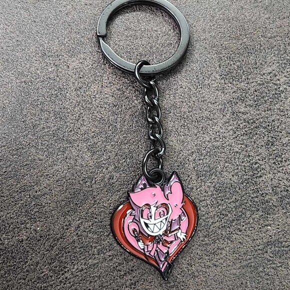 Jewelry | Hazbin Hotel Alastor Charm Keychain | Poshmark
